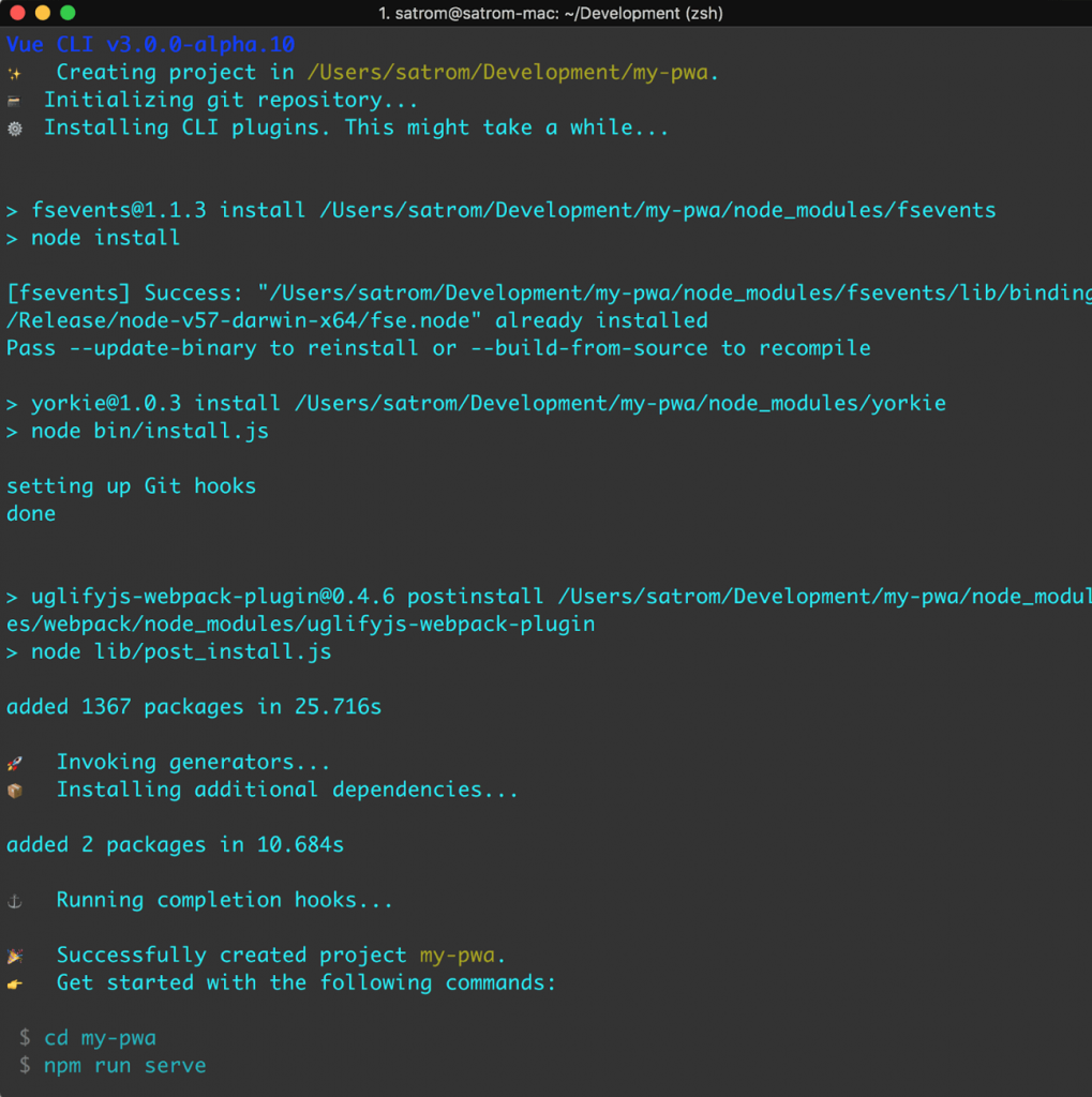 How to Use PWA Plugin in Vue CLI 3.0
