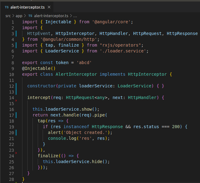 Intro to HTTP Interceptors in Angular.