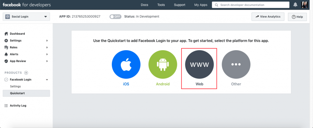Integrate Google and Facebook Authenticate Using Angular 8