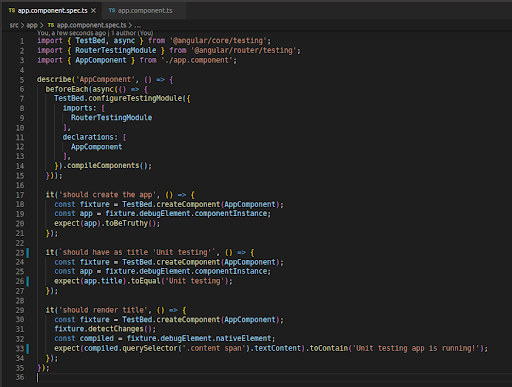 Unit Testing In Angular App Using Jasmine And Karma Part 1