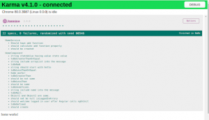 Unit Testing in Angular App Using Jasmine and Karma Part-1