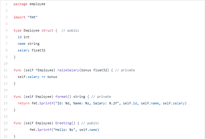 Is Golang Object Oriented Language
