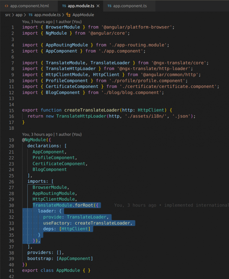 Implement Internationalization (i18n) in Angular Application Implement Internationalization (i18n) in Angular Application