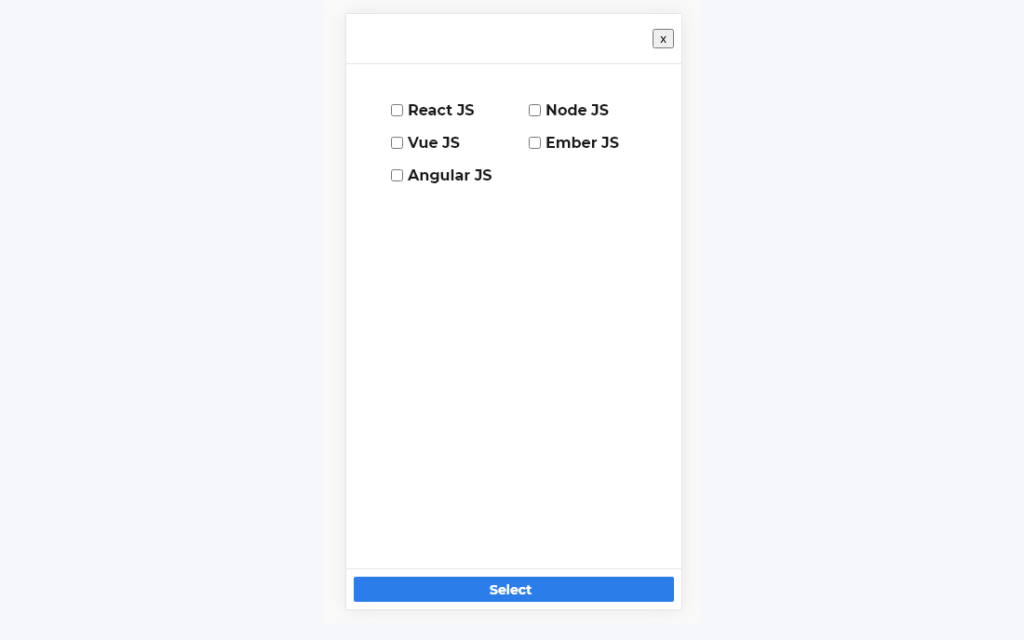 Developing Responsive and Common React Filter Component