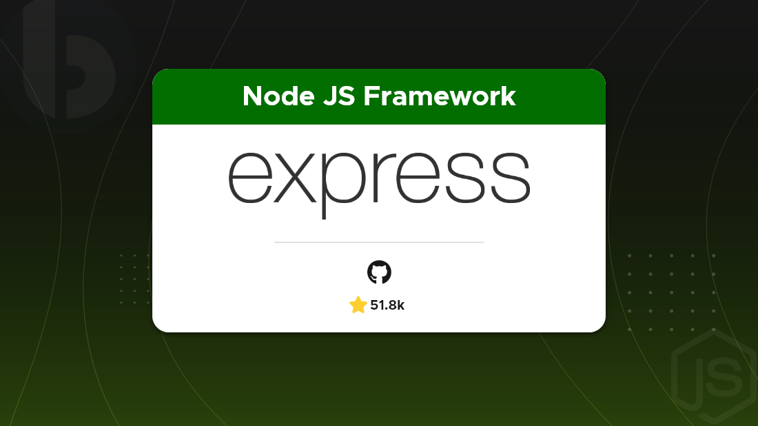 Top 10 Node Js Frameworks In 2021 [for Ctos Only]