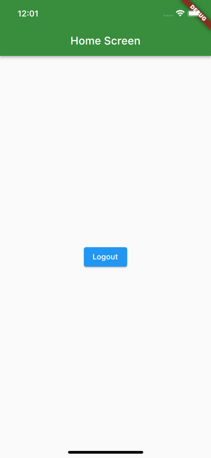 Login and Logout with Flutter Best Navigation