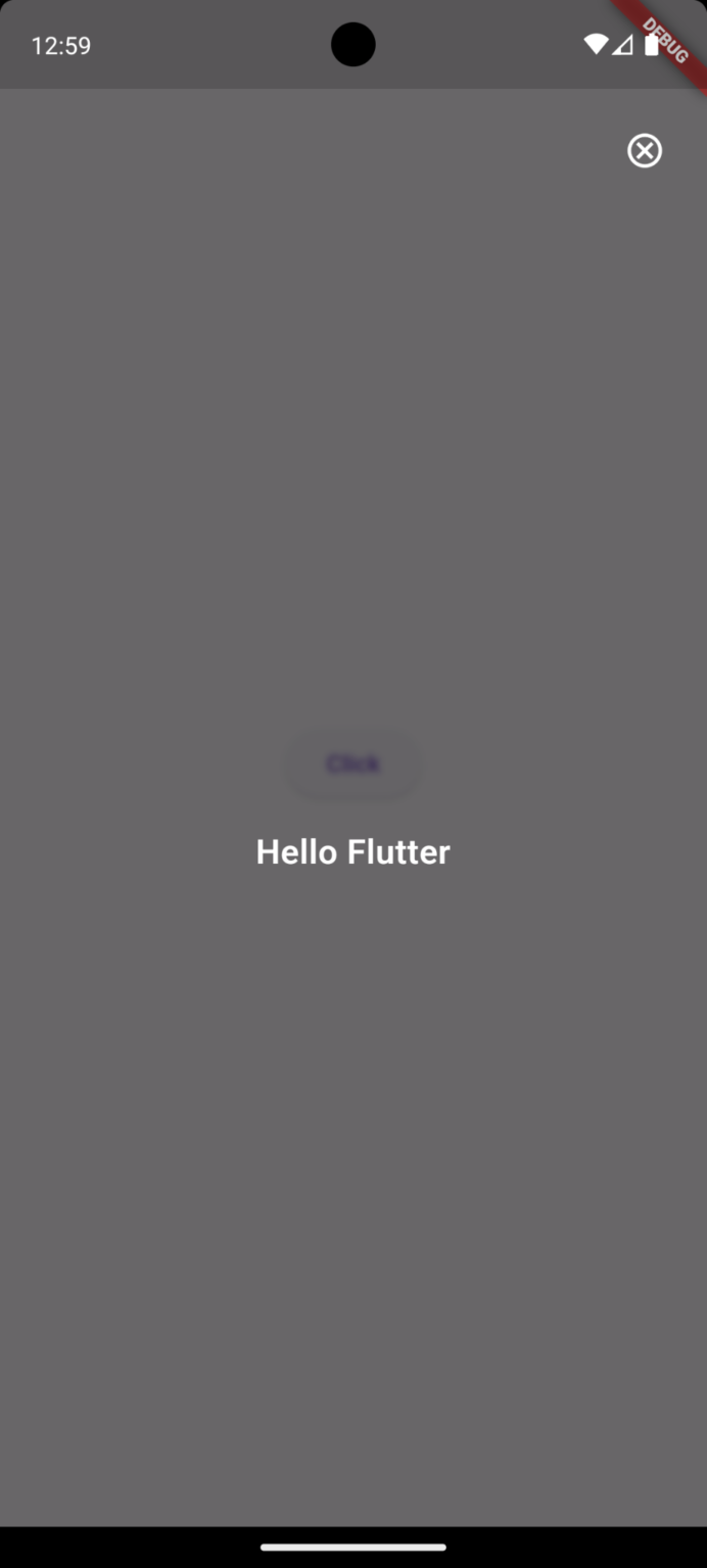 Making A Full Screen Dialog in Flutter